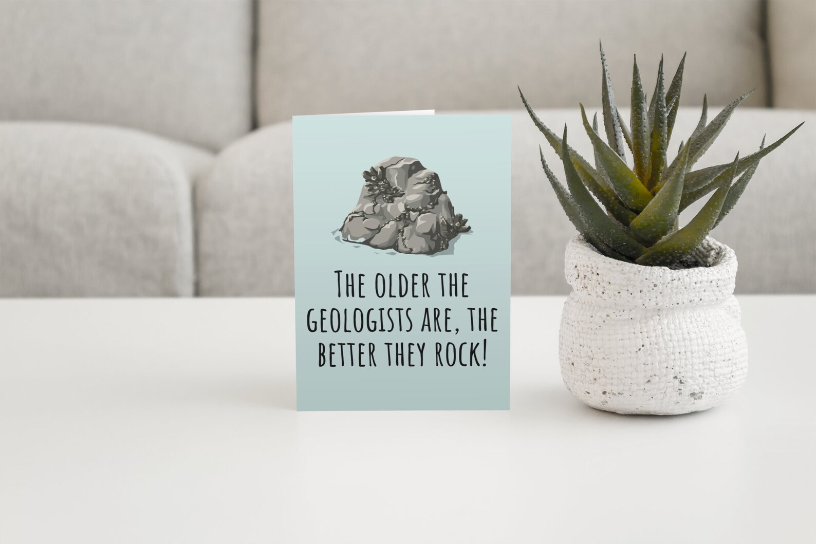 Funny Geology Birthday Card Printable Geologist Birthday - Etsy