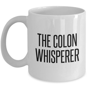 Gastroenterologist Mug - Funny Gastroenterology Gift - the Colon ...