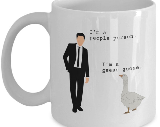 I'm a People Person / I'm a Geese Goose Mug, Funny Goose Mug, People ...
