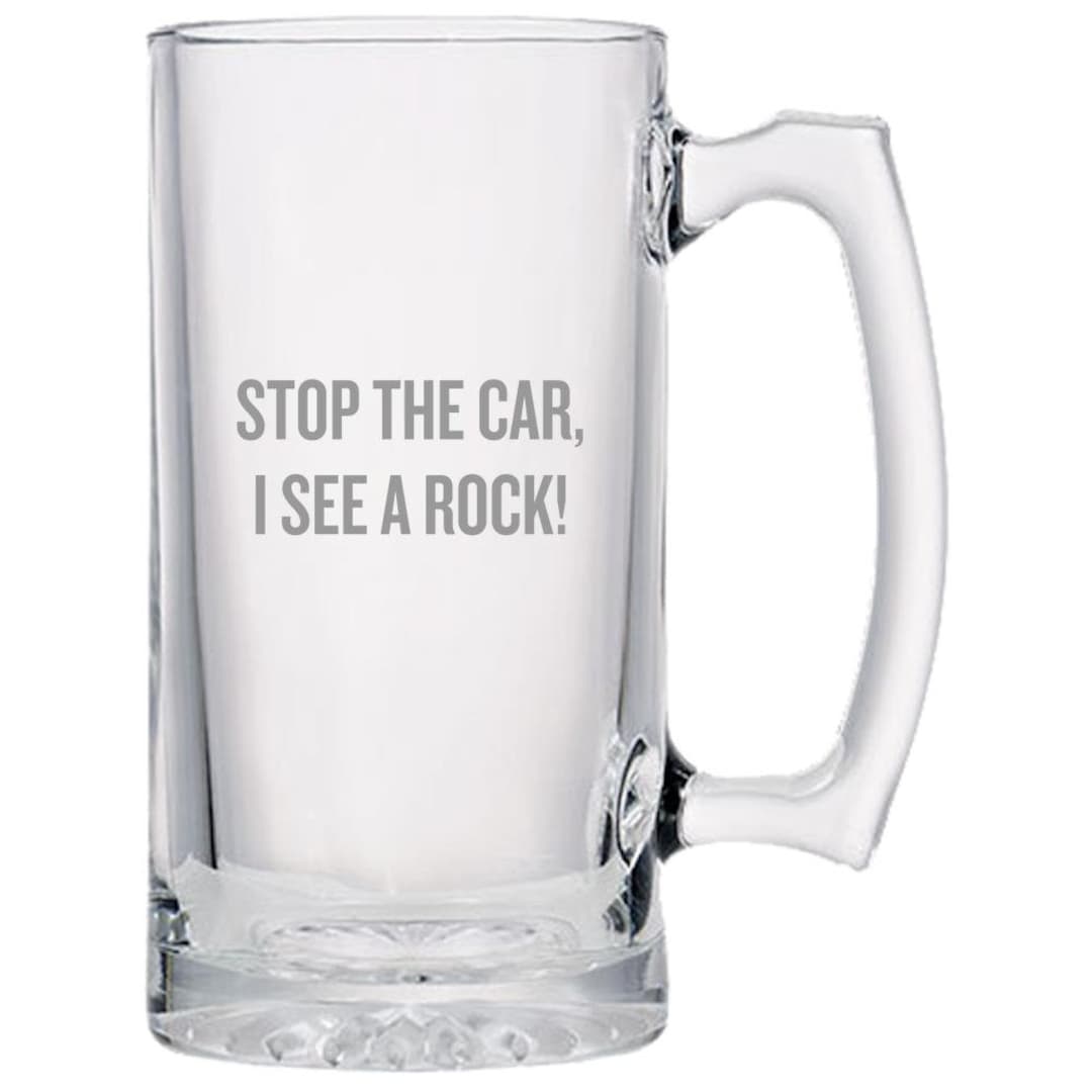 Funny Geology Beer Mug - Rock Collector Gift - Geologist Present Idea ...