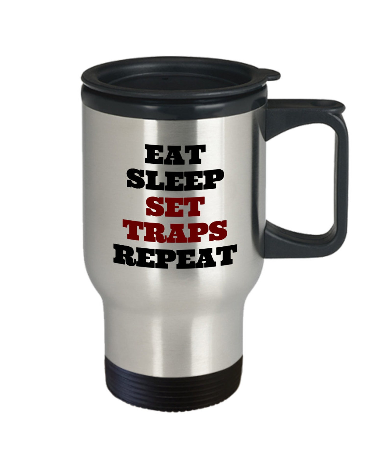 Trapping Travel Mug - Trapping Gift - Funny Trapper Present - Hunting ...