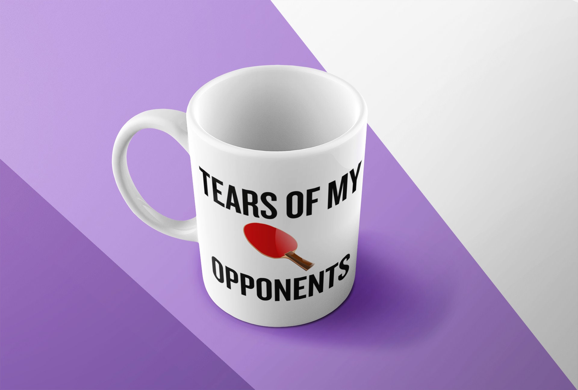 Funny Ping Pong Mug Table Tennis Player Gift Tears of My - Etsy