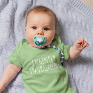 Cute Engineer Baby Shirt - Engineer Baby One-piece - Baby Bodysuit ...