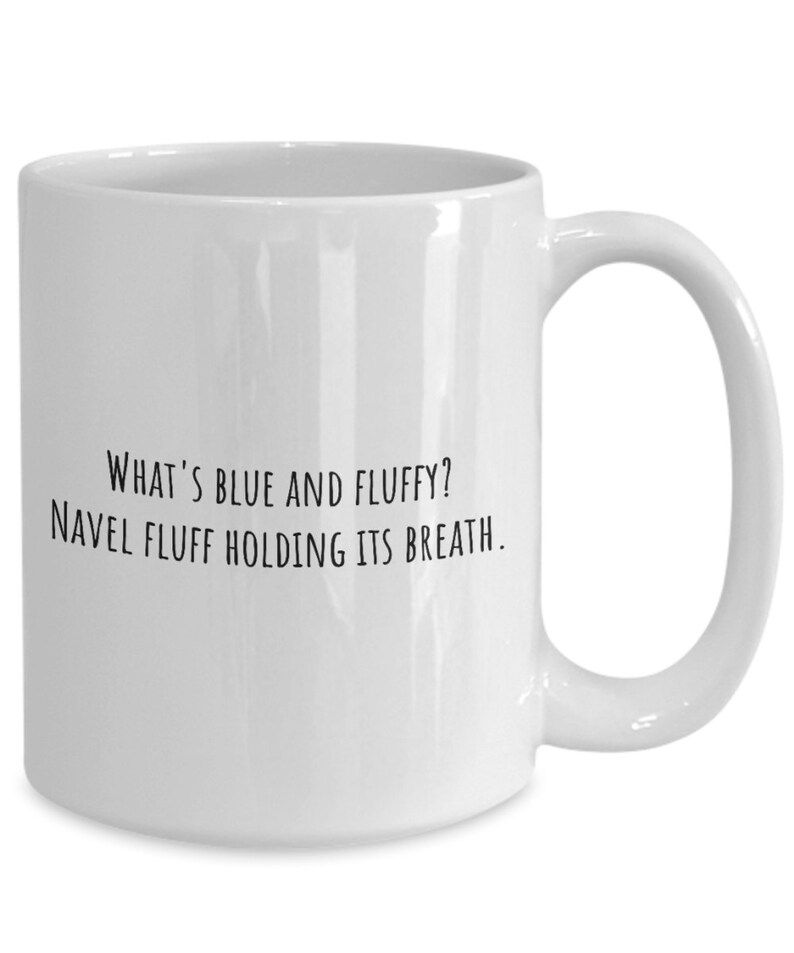 Navel Fluff Collector Gift - Belly Button Lint Collecting Mug - What's ...