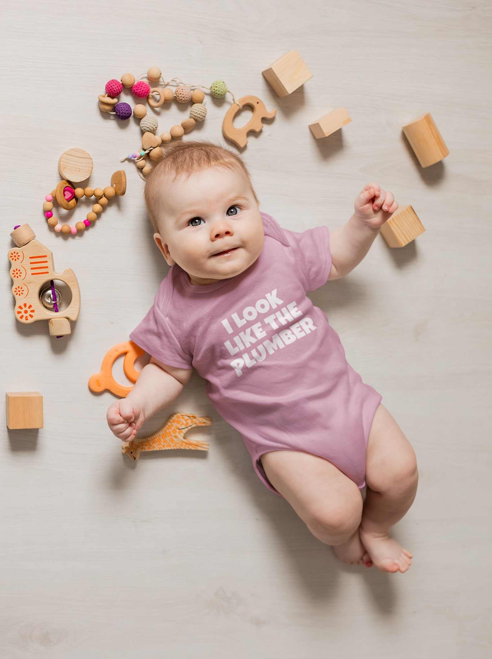 Funny Plumber Baby Shirt Plumber Baby One-piece I Look - Etsy