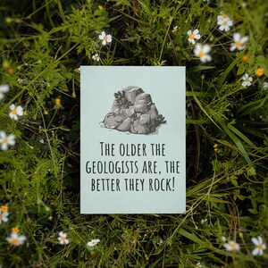 Funny Geology Birthday Card - Geologist Greeting Card - the Better They ...