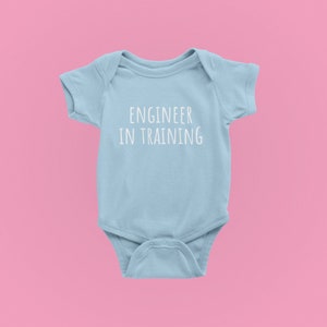 Cute Engineer Baby Shirt - Engineer Baby One-piece - Baby Bodysuit ...