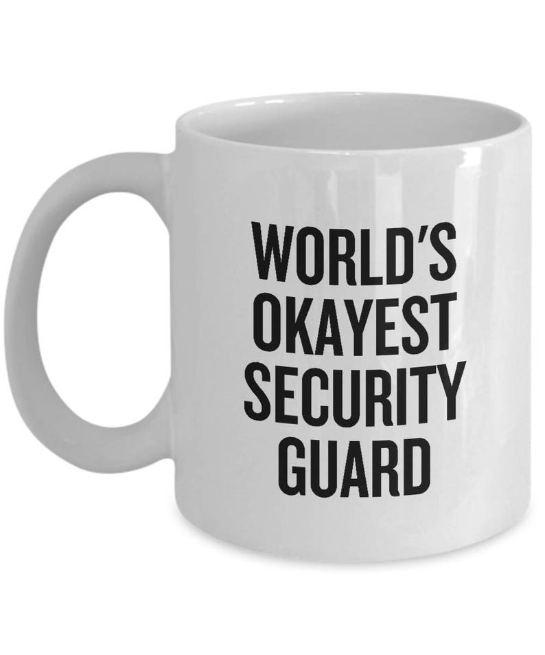 Security Guard Mug Funny Security Officer Gift World's - Etsy
