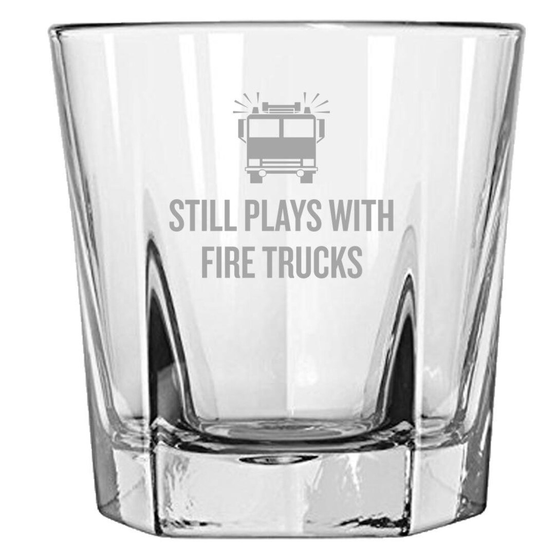 Funny Firefighter Gift - Fireman Present Idea - Fire Brigade Rocks ...