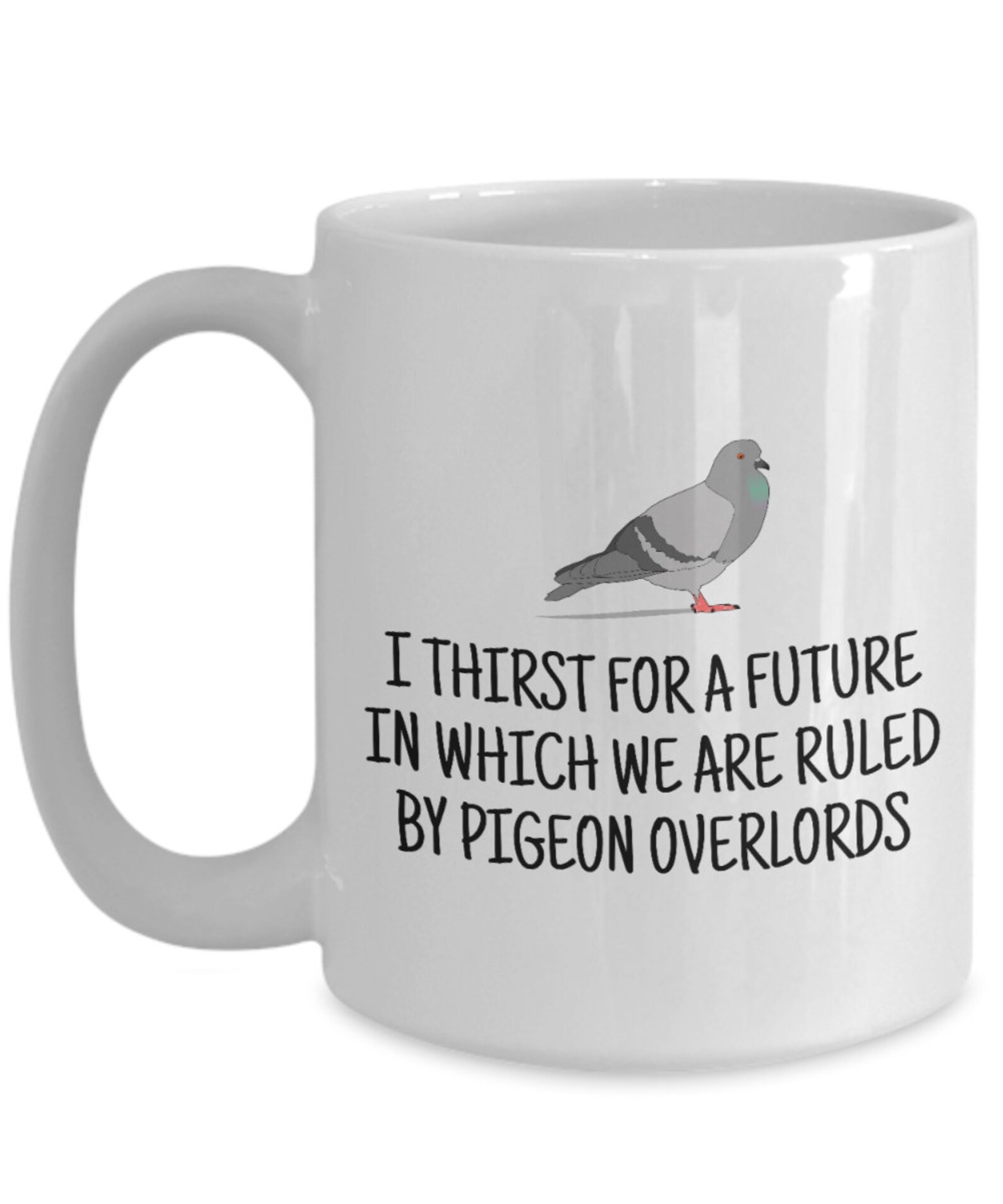 Funny Pigeon Mug Pigeon Coffee Mug Cool Pigeon Gift | Etsy