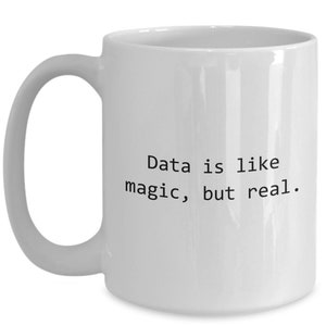Data Analyst Gift - Data Analysis Mug - Data Scientist Present - Funny ...