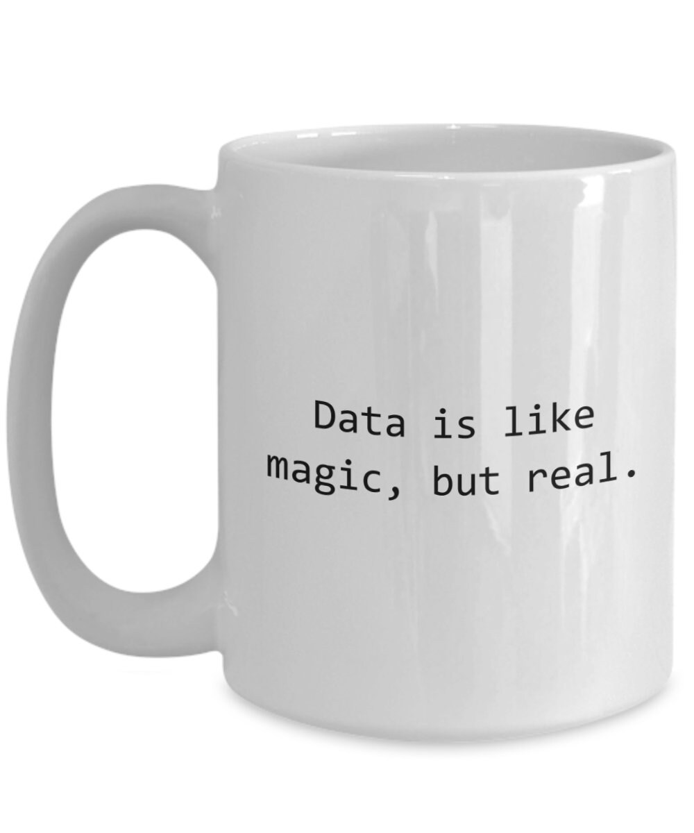 Data Analyst Gift Data Analysis Mug Data Scientist Present - Etsy