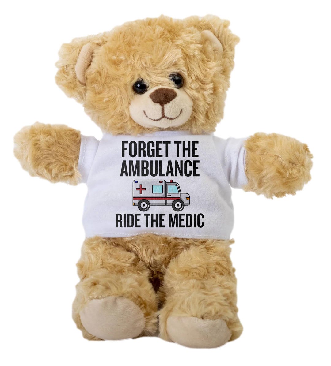 Funny Medic Gift - EMT Paramedic Teddy Bear - First Responder Humor ...
