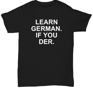 Funny German Teacher Gift - German Student Present - Funny German Pun ...