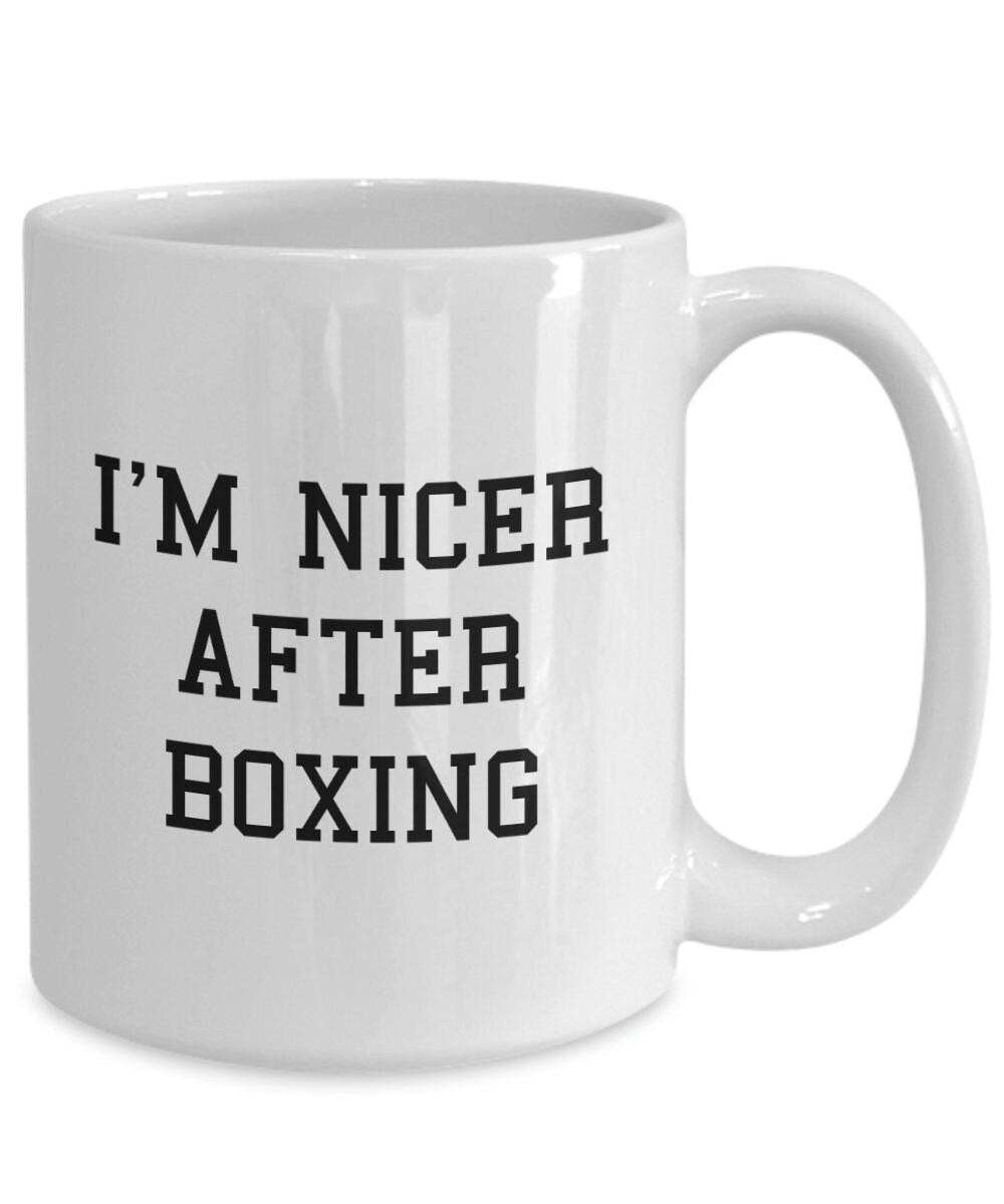 Boxing Coffee Mug Funny Boxer Gift Present for Boxer - Etsy