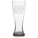 Funny Board Games Pilsner Glass - Tabletop Games Gift - 30 Pages of ...