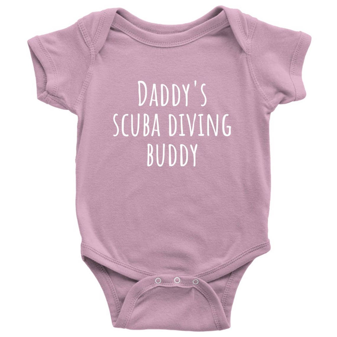Cute Diving Baby One-piece - Scuba Diving Baby Shirt - Scuba Baby ...
