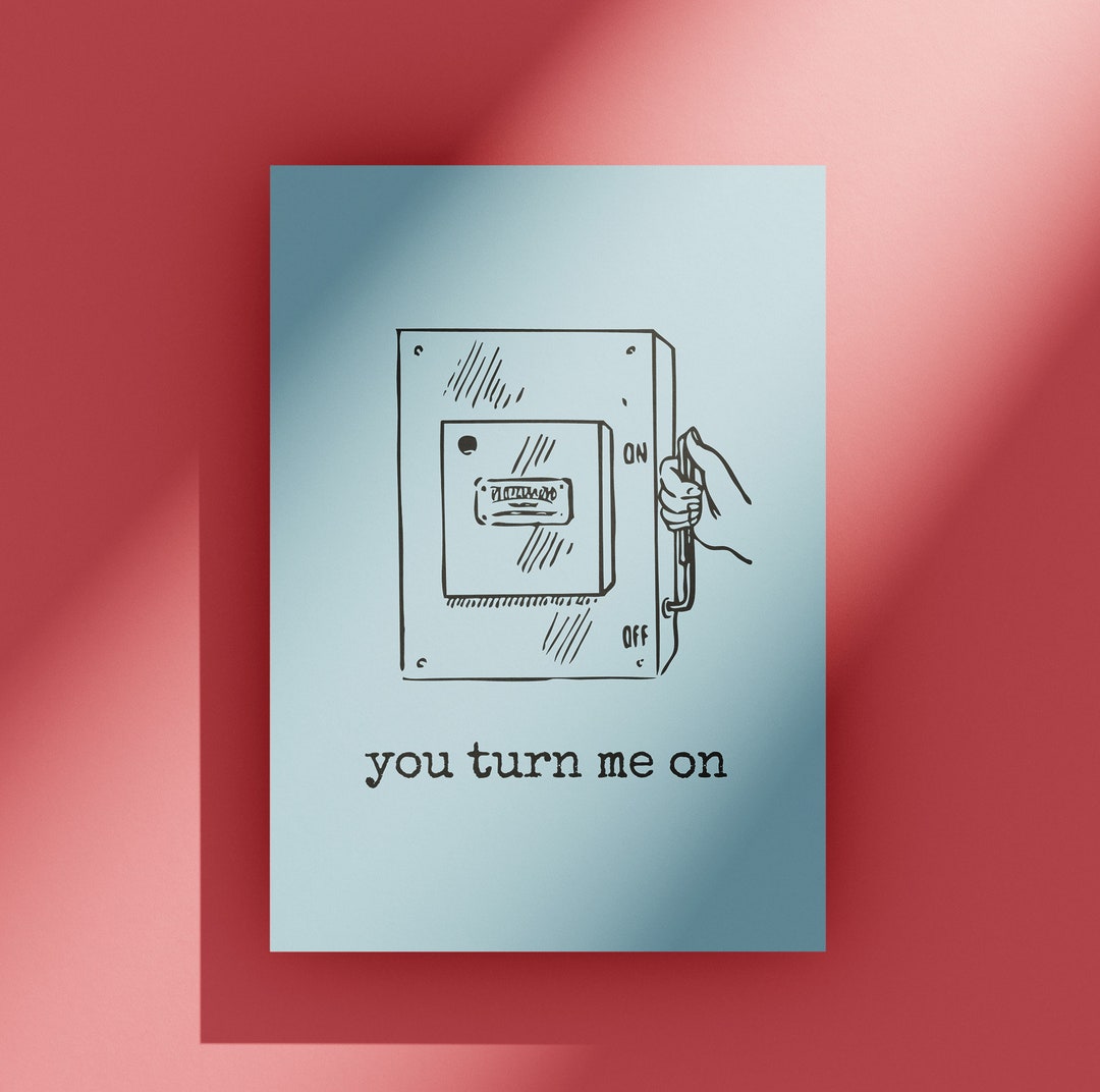 Electrician Romantic Card - Cute Printable Greeting Card - Last Minute ...