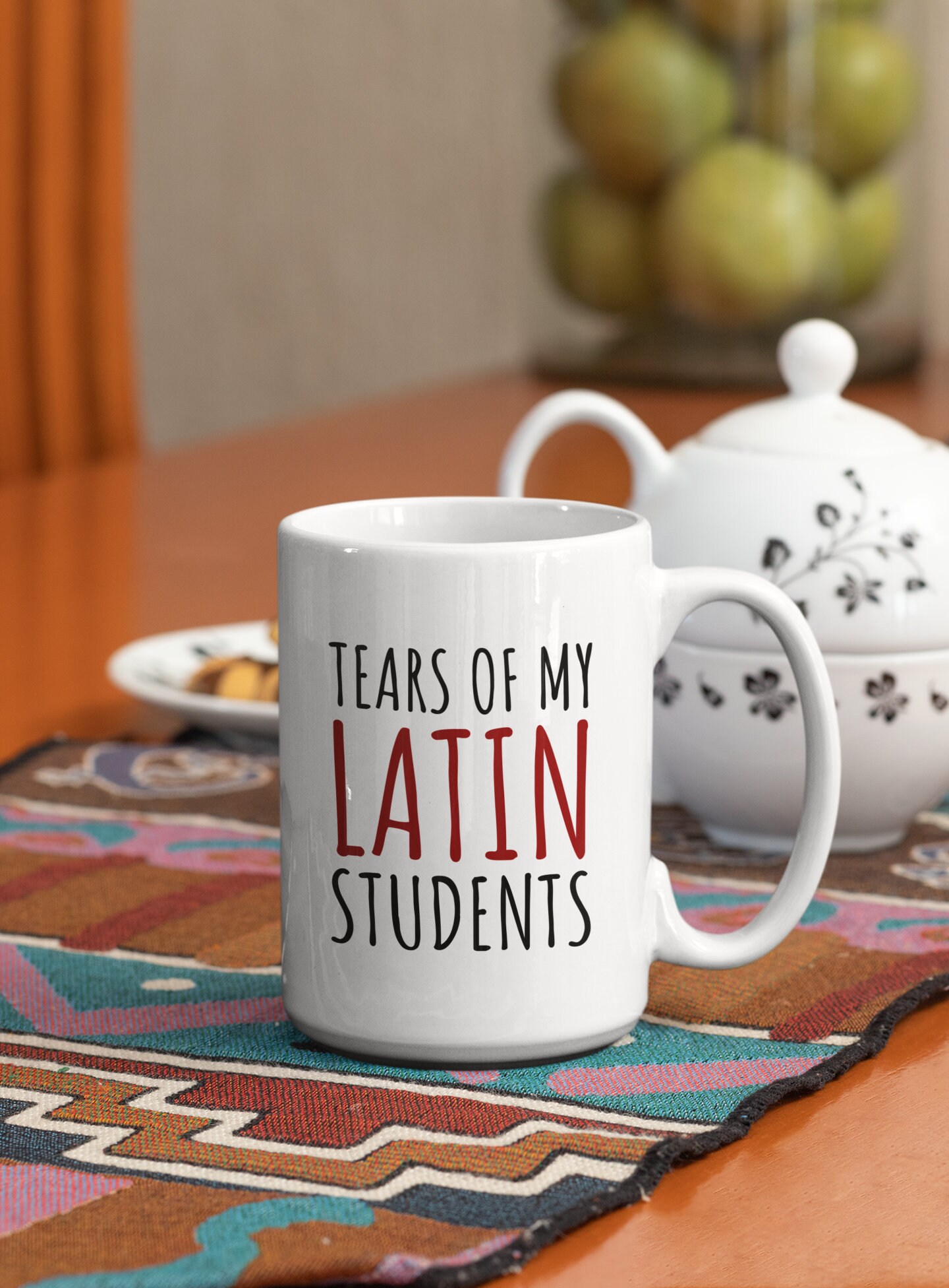 Latin Teacher Gift Latin Teacher Coffee Mug Funny Latin - Etsy