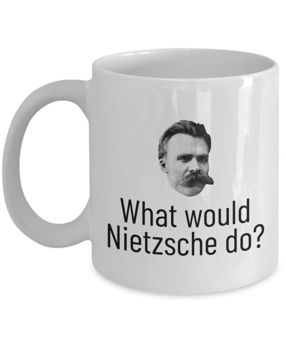 Nietzsche Mug - Philosophy Teacher - Philosophy Student Gift - Nihilist ...
