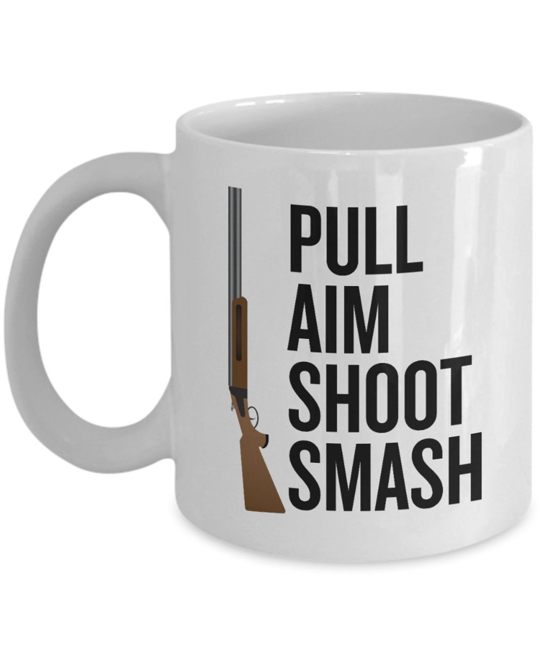 Grappige Clay Shooting Mug Trap Shooting Gift Skeet - Etsy Nederland