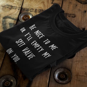 Funny Band Geek Shirt - Unisex Short-sleeve Trumpet, Tuba, Trombone ...