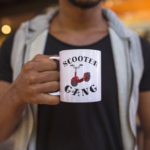 Scooter Coffee Mug - Funny Scooter Gifts - Present for Scooter Rider ...