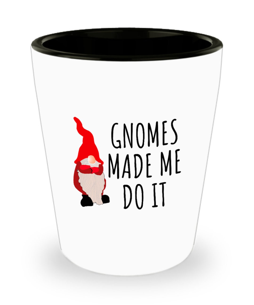Garden Gnome Shot Glass - Gift for Garden Gnomes Lover - Gardening ...