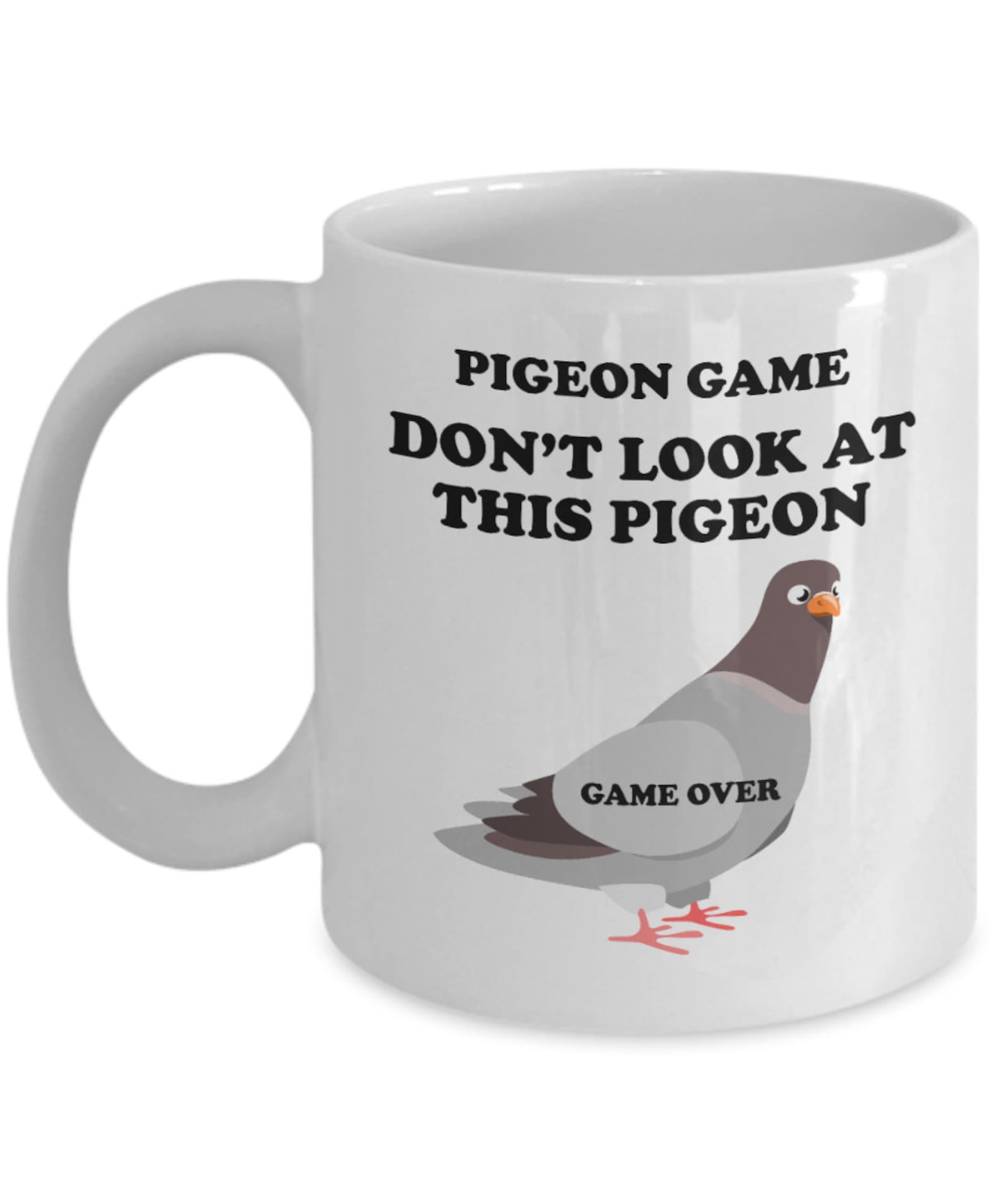 Funny Pigeon Mug Pigeon Coffee Mug Cool Pigeon Gift - Etsy España