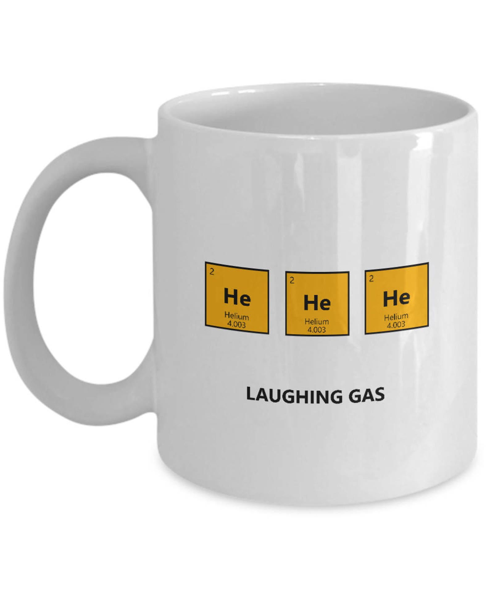Funny Chemistry Mug Chemistry Teacher Gift Chemist Present Laughing Gas ...