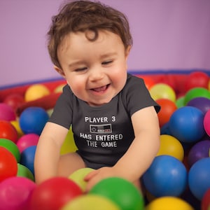Cute Baby One-piece - Gaming Baby Bodysuit - Video Game Baby Shirt ...
