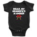 Cute Logging Baby Shirt Baby One-piece My Grandpa's A - Etsy