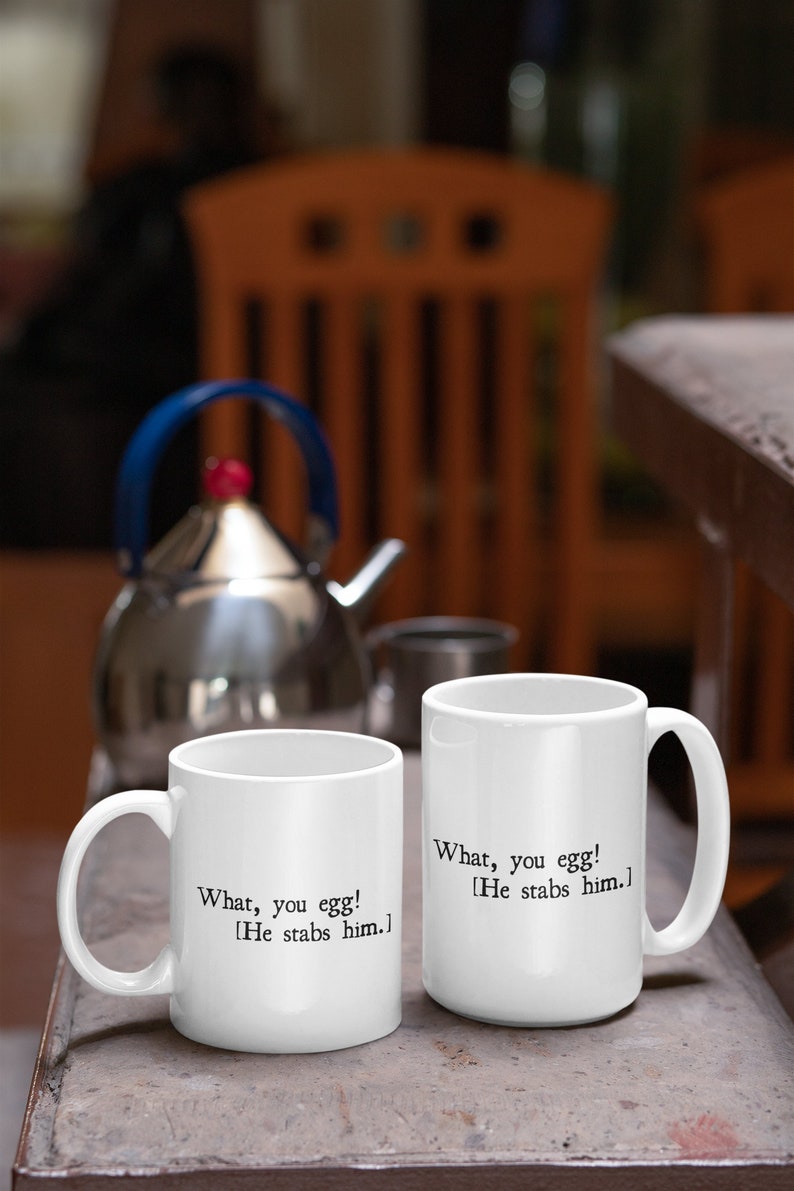 Funny Shakespeare Quote Shakespeare Mug Theater Geek - Etsy