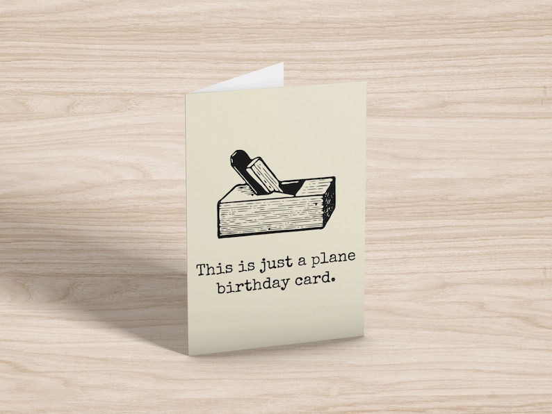 Carpenter Printable Birthday Card Woodworker Printable - Etsy