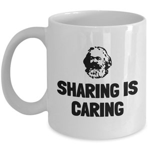 Funny Sociology Mug - Karl Marx Mug - Marxist Present - Marxism Humor ...
