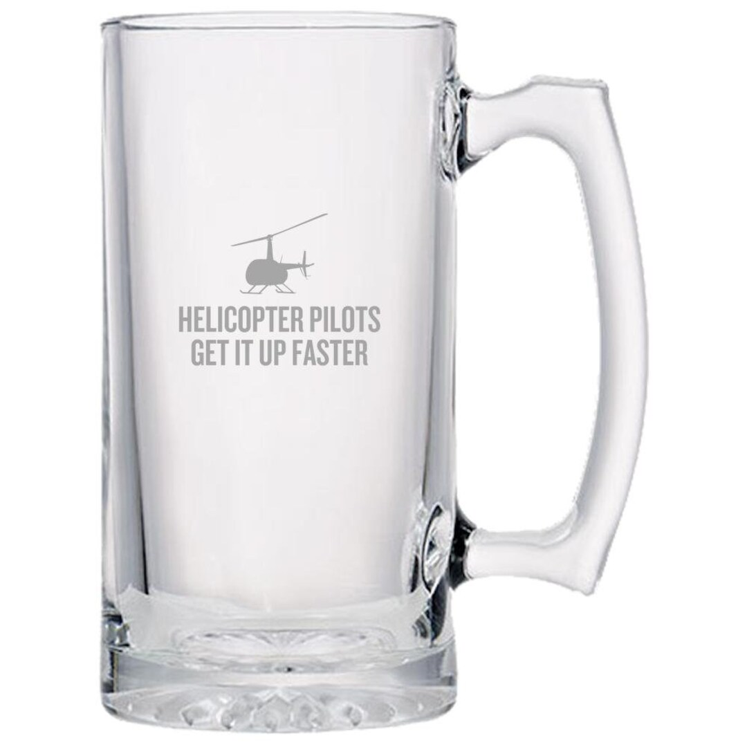 Funny Helicopter Pilot Gift - Helicopter Pilots Get It up Faster ...