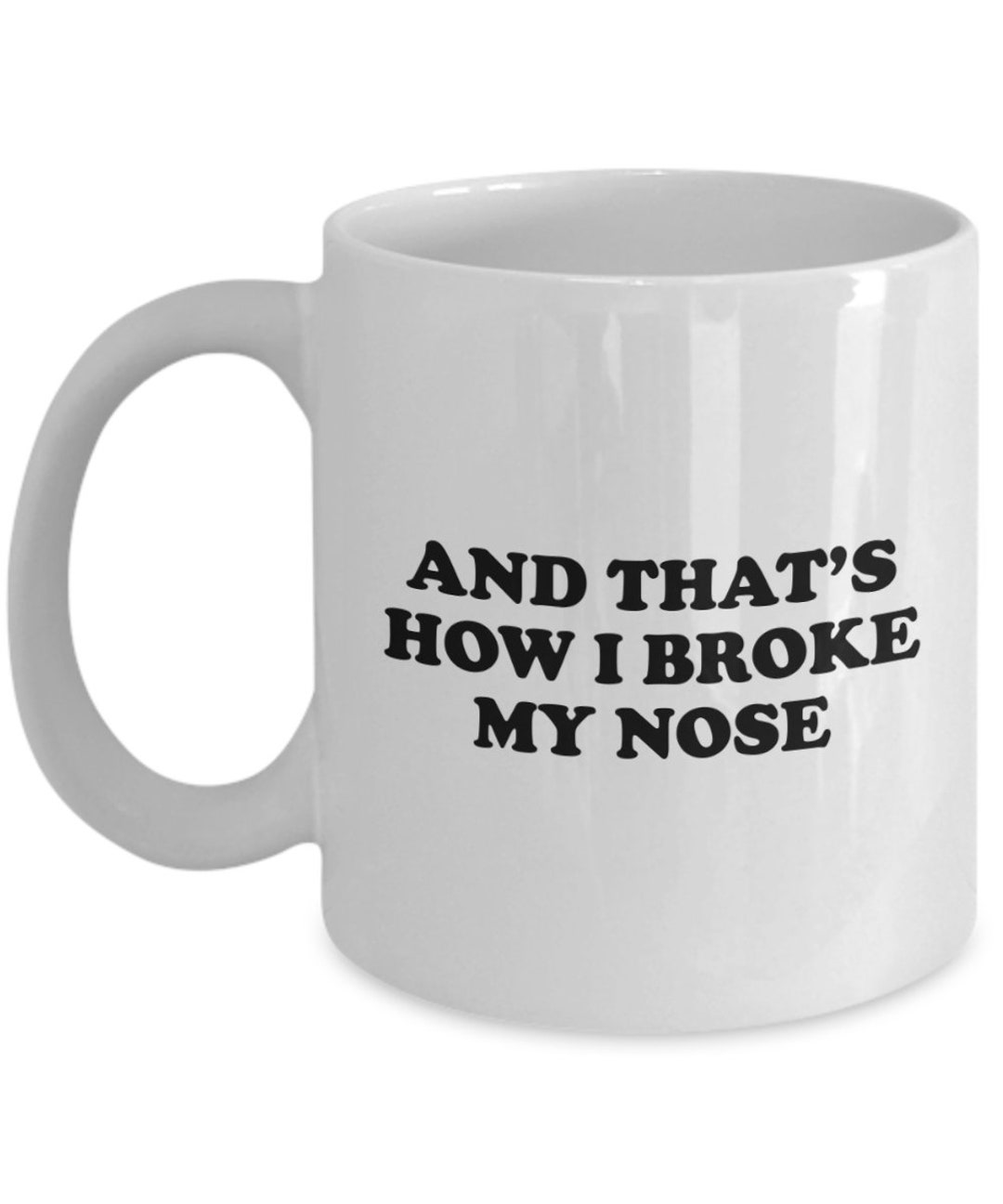 Broken Nose Mug - Funny Broken Nose Gift - Get Well Gift for Broken ...