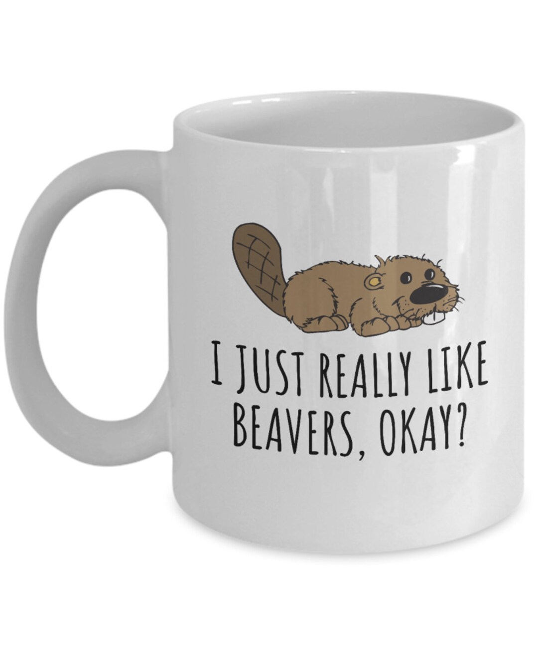 Funny Beaver Gift - Beaver Coffee Mug - Beaver Lover Present - for ...