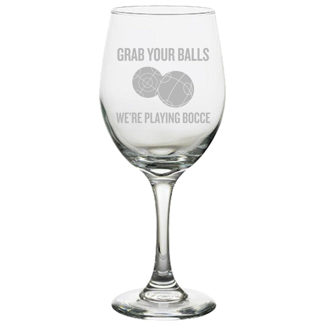 Funny Bocce Gift - Bocce Lover Gift - Grab Your Balls We're Playing ...
