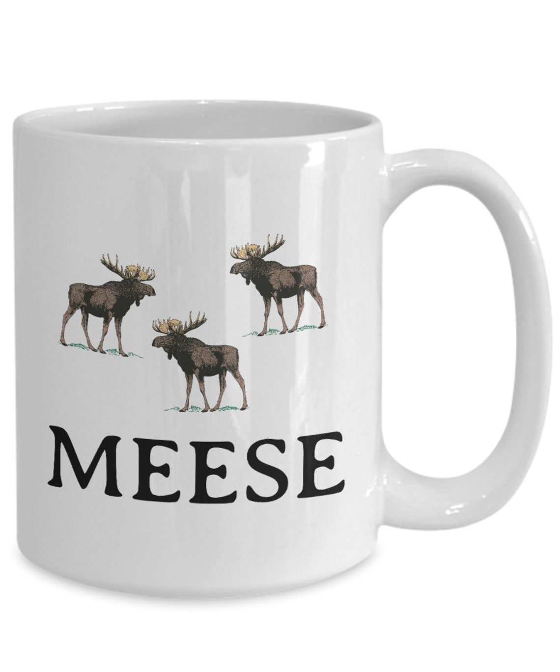 Funny Moose Gift Moose Mug Moose Lover Present Meese - Etsy