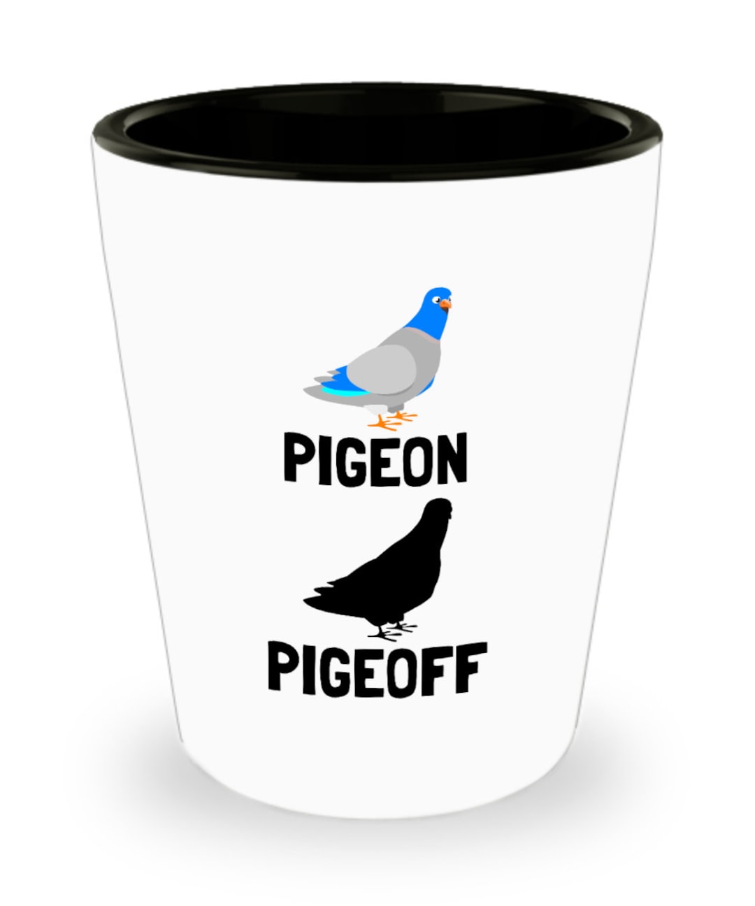 Pigeon Racing Shot Glass - Pigeon Keeper Gift - Pigeon Fancier Present ...