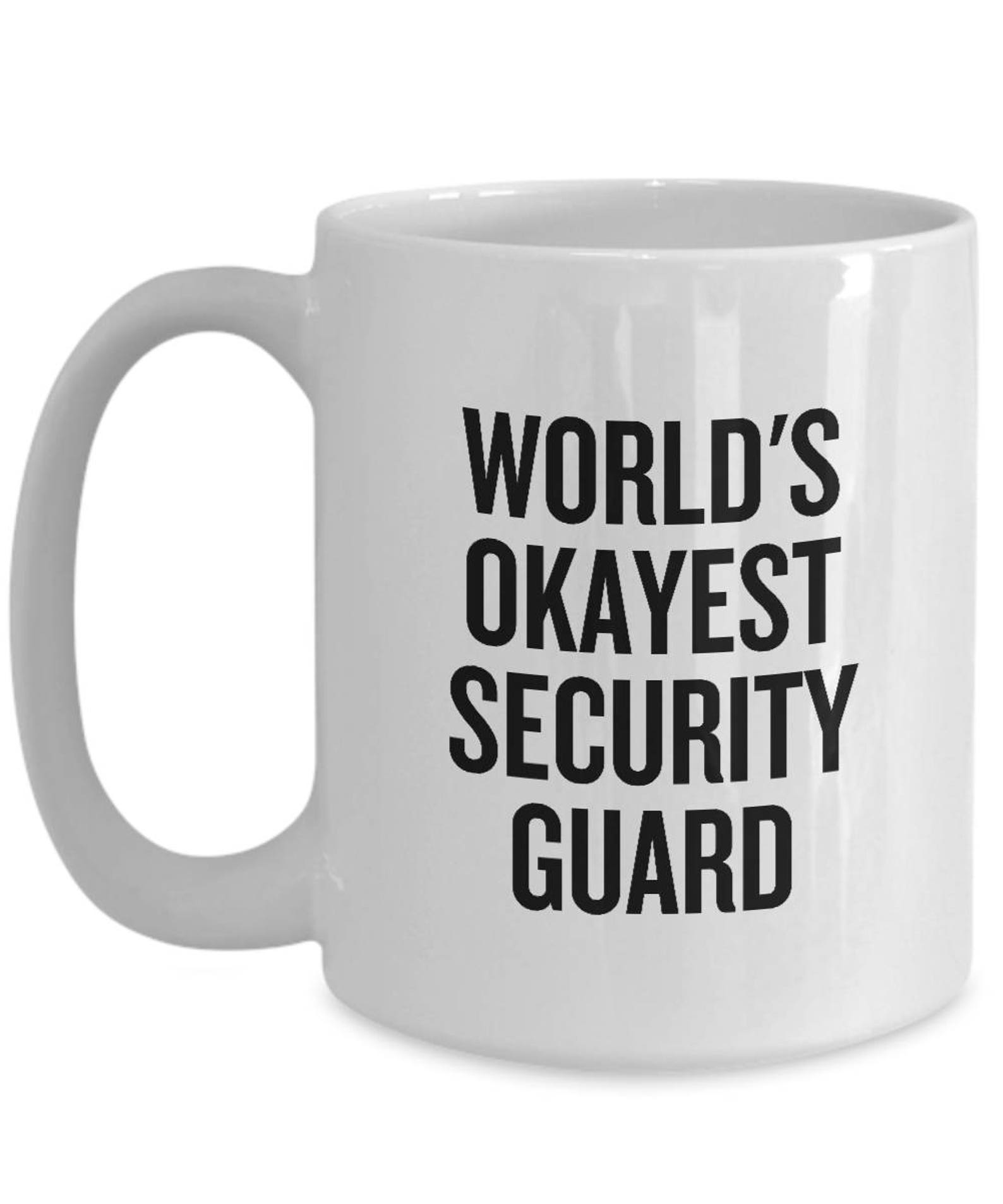 Security Guard Mug Funny Security Officer Gift World's | Etsy