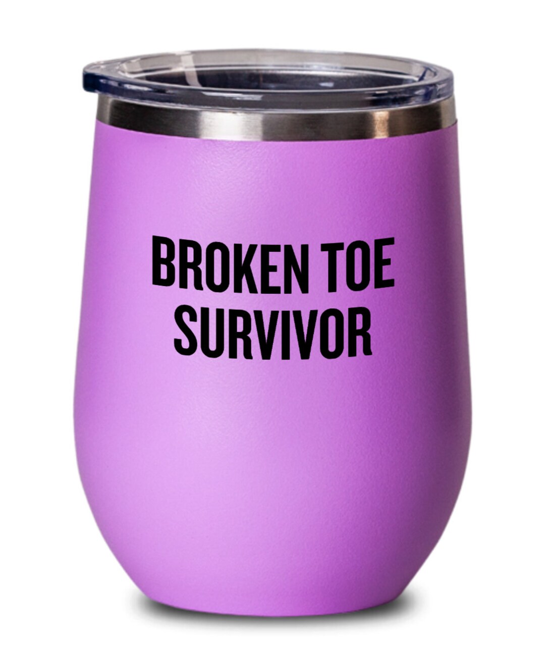 Funny Get Well Gift - Broken Toe Gift - Broken Toe Survivor - Wine ...
