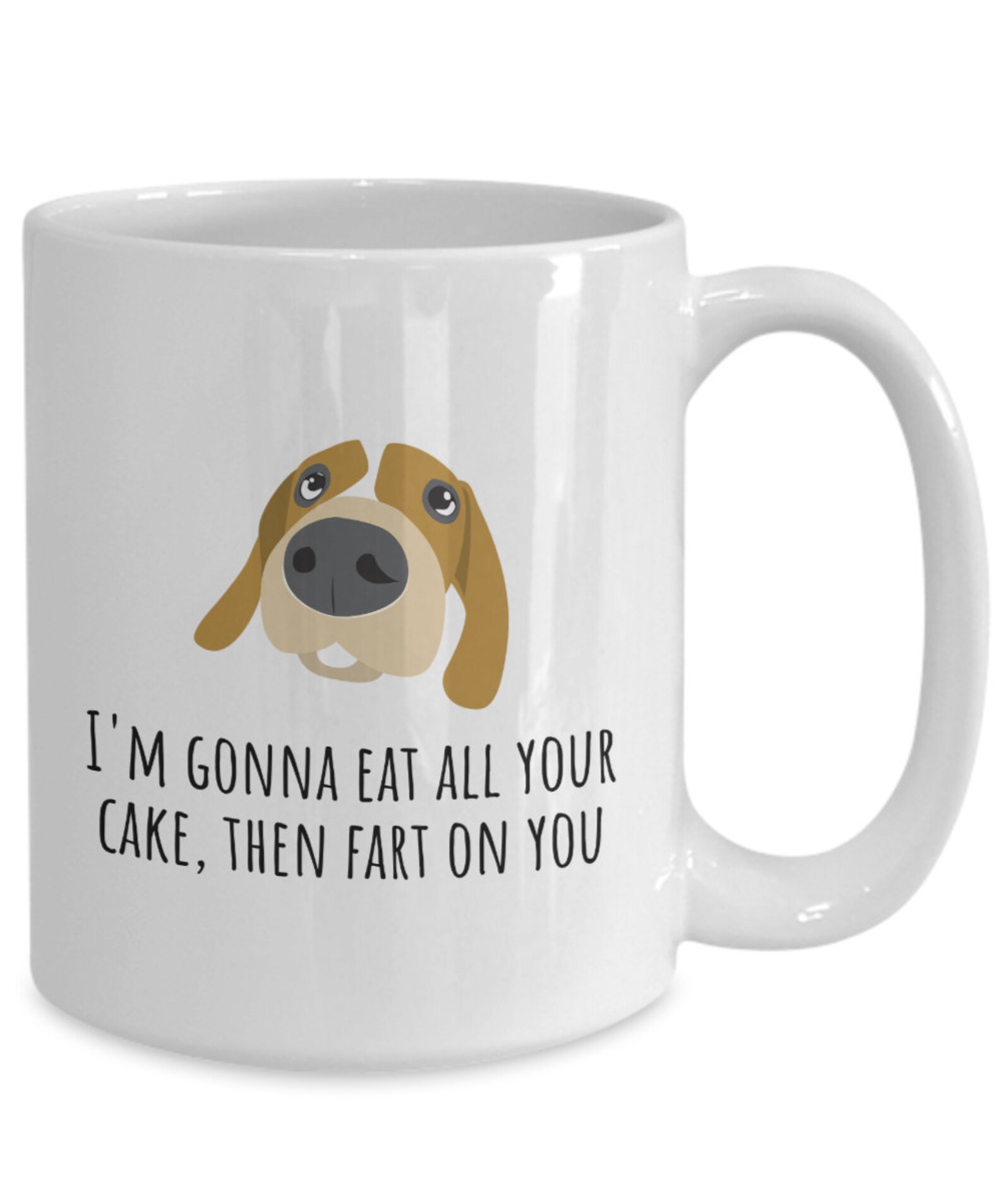 Funny Beagle Mug Cute Dog Coffee Mug Birthday Gift for Dog | Etsy