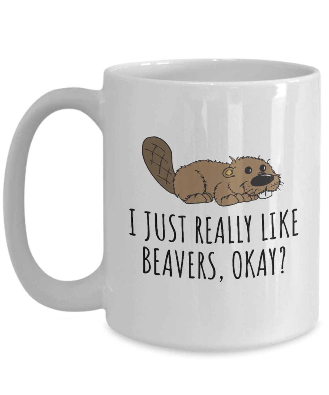 Funny Beaver Gift Beaver Coffee Mug Beaver Lover Present - Etsy