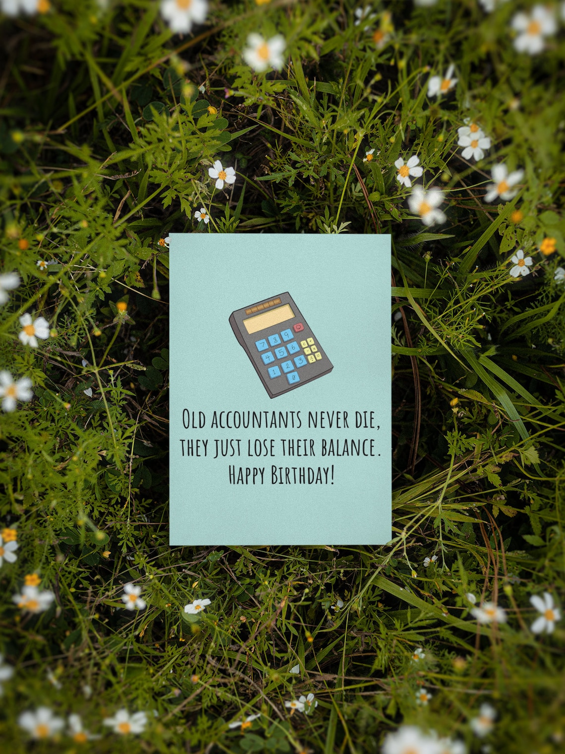 Funny Accountant Birthday Card Printable Accountant Birthday - Etsy