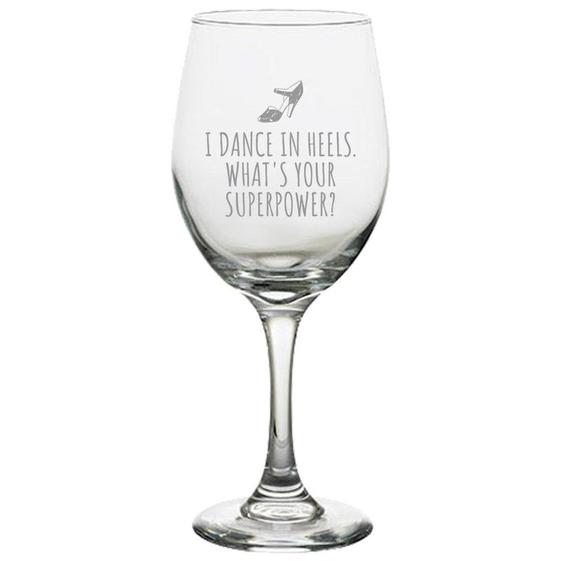 Ballroom Dance Wine Glass Funny Dancer Gift Ballroom | Etsy