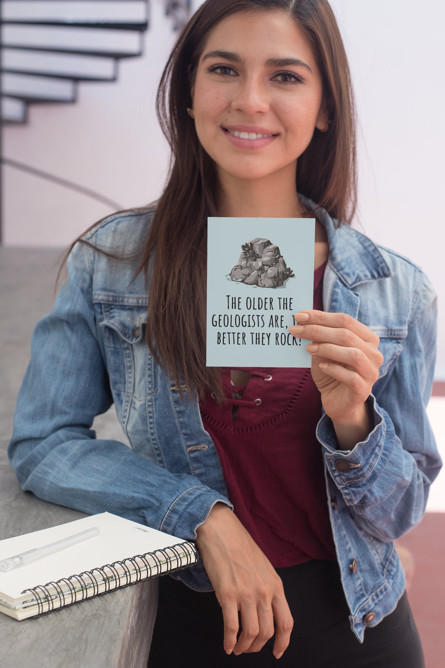 Funny Geology Birthday Card Geologist Greeting Card the | Etsy