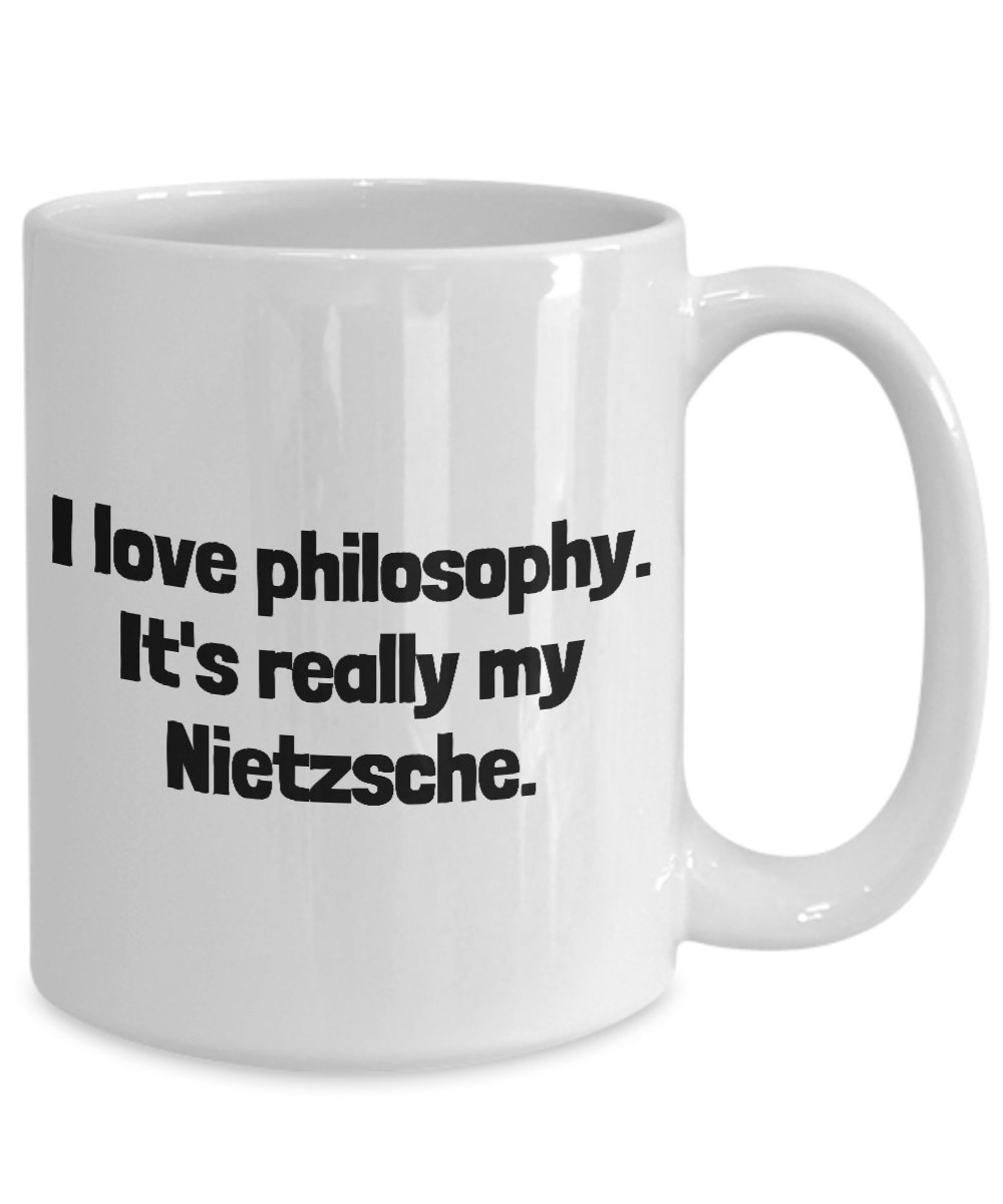 Funny Philosophy Mug Philosophy Student Gift Idea I Love | Etsy