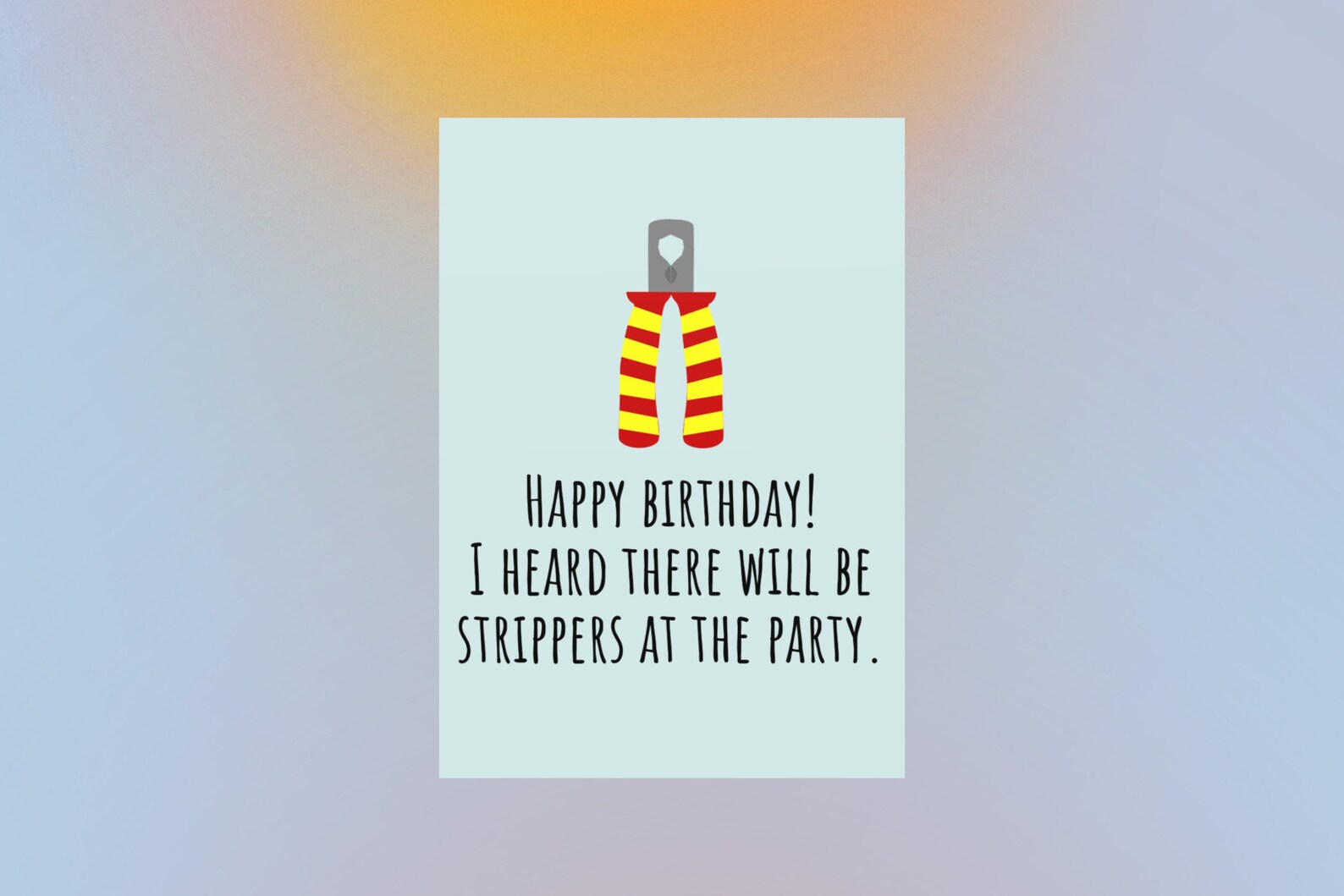 Electrician Birthday Card - Funny Electrician Card - Electrical ...
